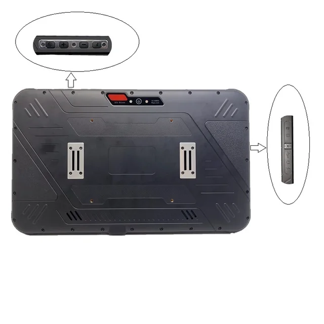 4GRAM 64GROM 10.1 INCH T801 Android 11 Three Defense NFC Tablet 4G LTE ...