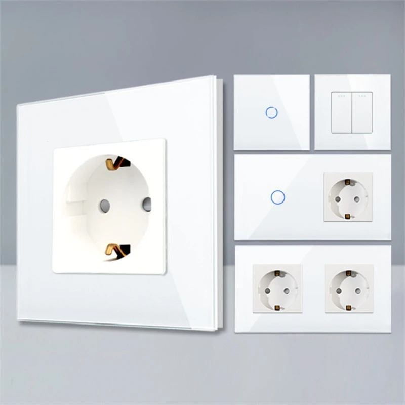 Touch Light Switch Socket | Wall Touch Switch Socket | Wall Socket ...