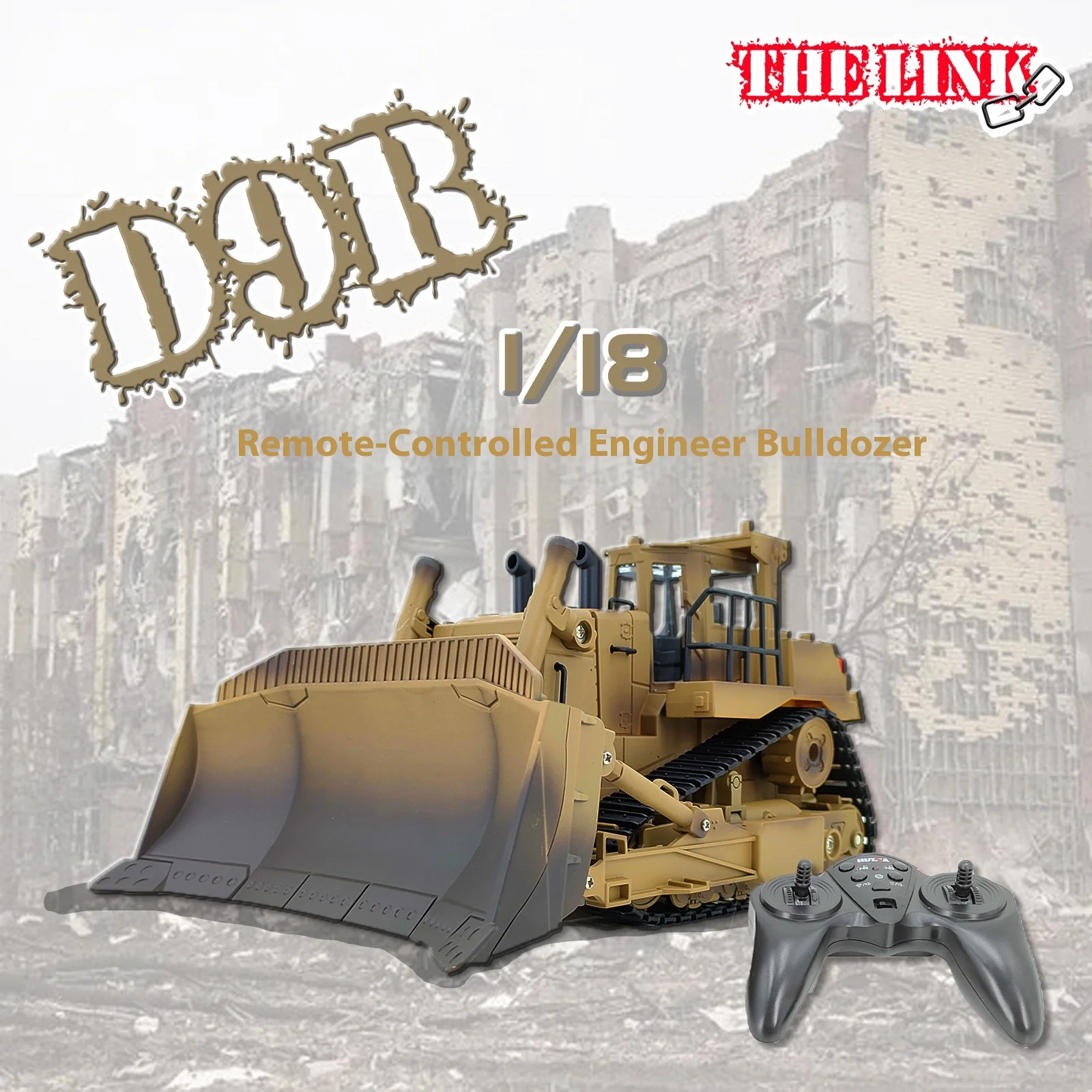 1: 18 multifunctional remote-controlled toy model of military ...