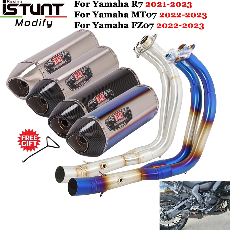 Full-Systems-Motorcycle-Exhaust-Yoshimura-R77-Escape-Silencer-For ...