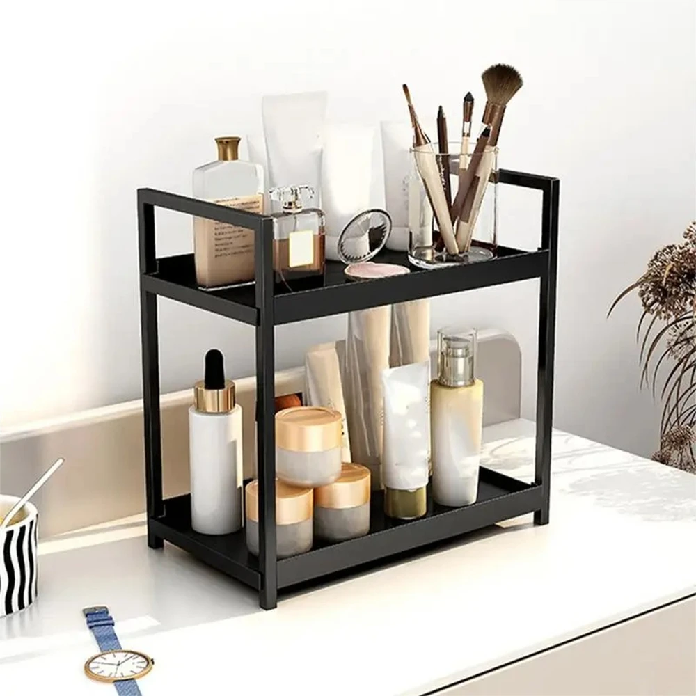 Multifunctional Countertop Storage Rack 2 Tier Cosmetic Storage Rack ...