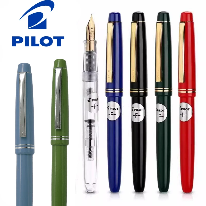 Japan PILOT 78G fountain pen FP-78G retro nostalgic gold-plated nib low ...