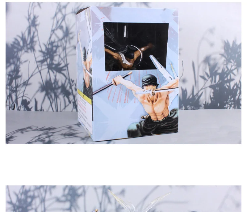 18cm One Piece Figure GK Roronoa Zoro PVC | One piece Merchandise | Up ...