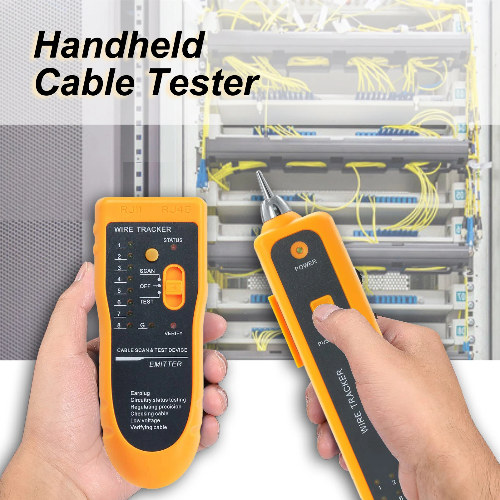 Network-Cable-Tester-Cat5-Cat6-RJ11-RJ45-Telephone-Cable-Tracker-Tool ...