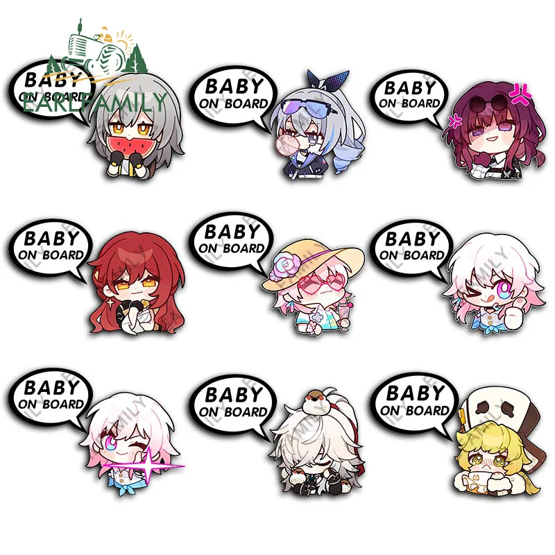 EARLFAMILY-13cm-for-Honkai-Star-Rail-March-7th-Baby-On-Board-Car ...