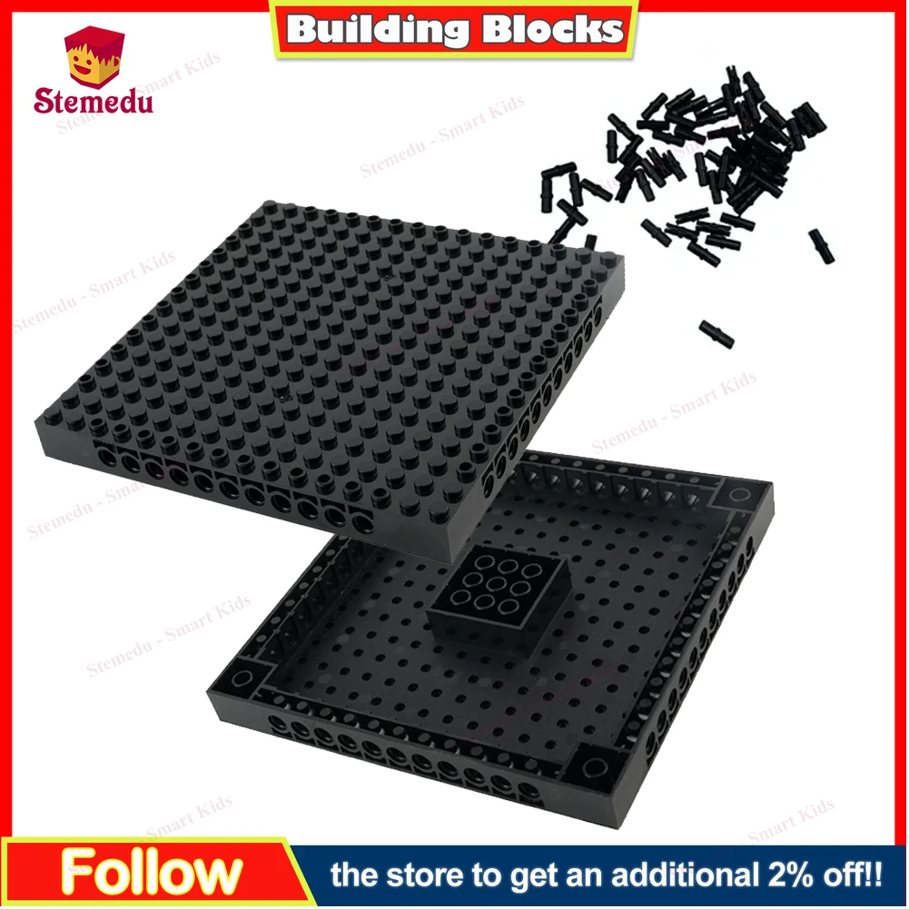 16x16 Dots Building Block Plates Baseboards 65803 Connectable Bricks ...
