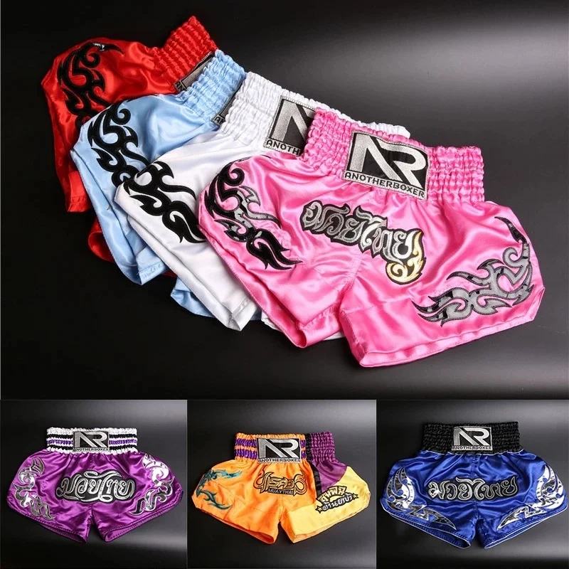 Men-s-Boxing-Pants-Printing-MMA-Shorts-Kickboxing-Fight-Grappling-Short ...