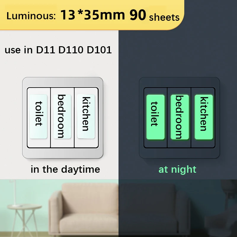 Luminous-Label-Niimbot-D11-D110-label-printing-paper-name-sticker ...