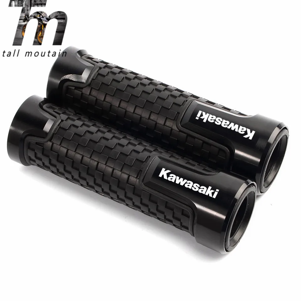 7-8-22MM-Motorcycle-handle-grips-Motorbike-handlebar-ends-For-Kawasaki ...