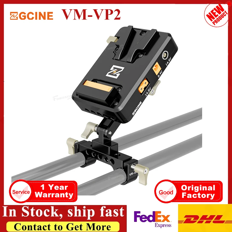 ZGCINE-VM-VP2-V-Mount-Battery-Plate-Power-Supply-Splitter-With-14-8V-V ...