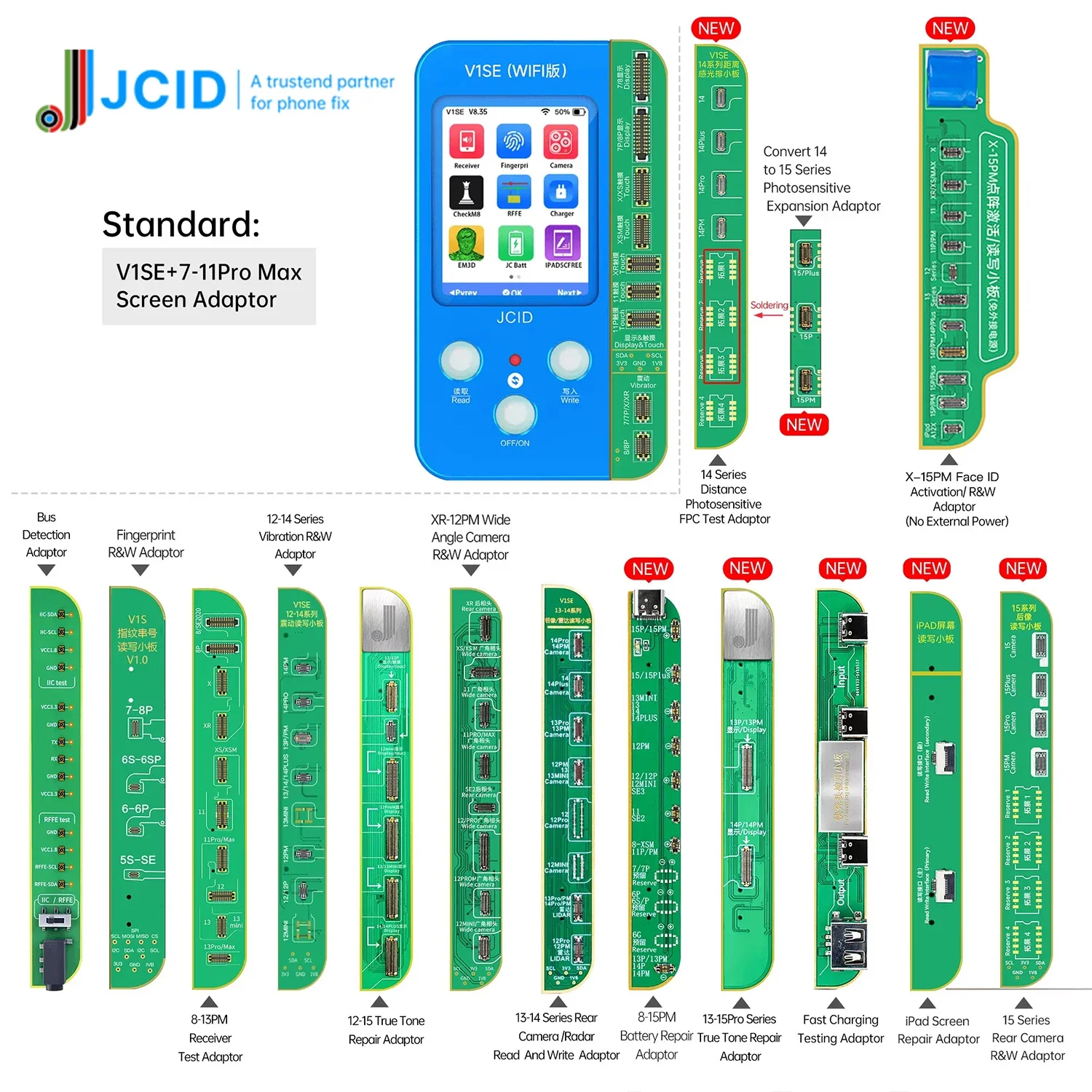 Programador-JC-V1SE-para-iPhone-X-11-12-13-14-15-Pro-Max-fotosensible ...