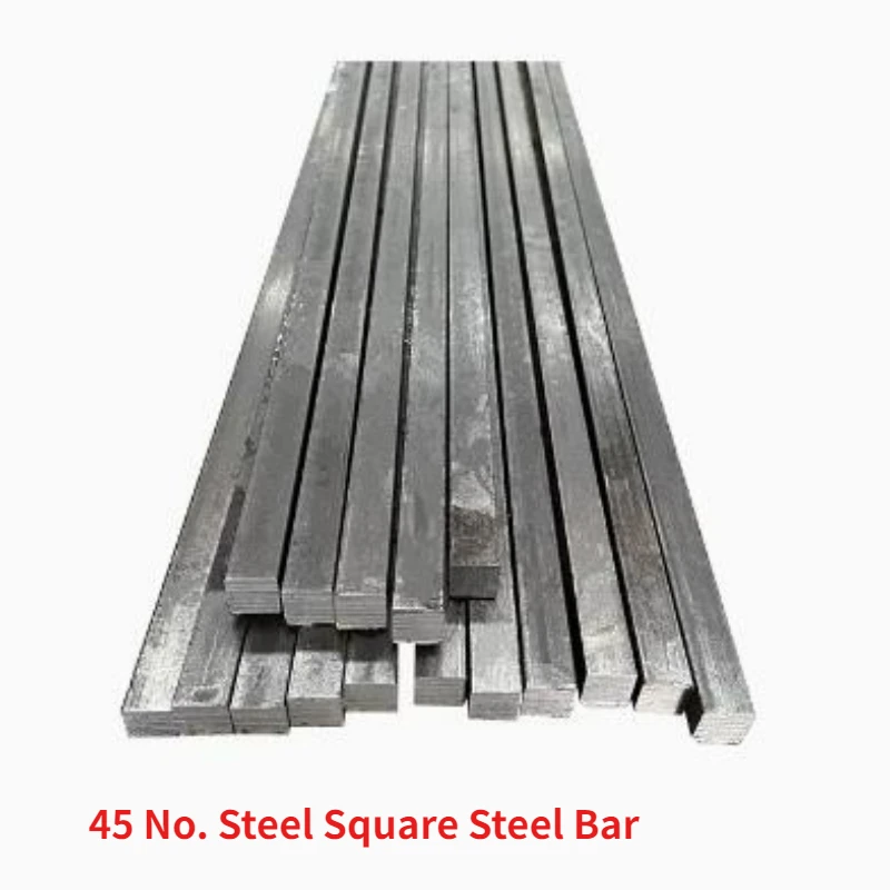 1-4pcs 45 No. Steel Square Steel Bar Size 3*3 4*4 5*5 6*6 7*7 8*8 9*9 ...