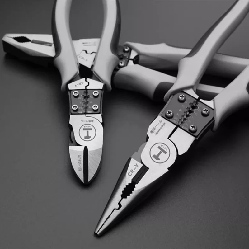 Pliers-For-Electricians-Multifunctional-Diagonal-Steel-Wire-Pliers ...
