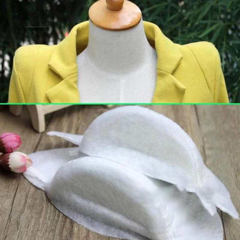 Wholesale 2/4/15/30/45Pair Thicken 5cm Exaggerated White Padded ...