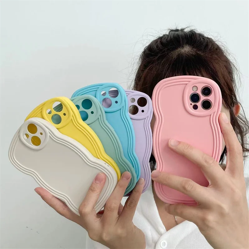 Silicone Protective Cover | Case Waves Phone | Waves Protect Phone Case ...