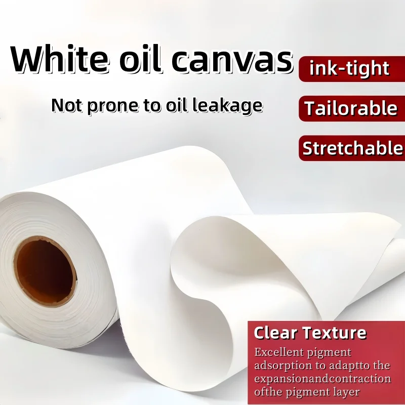3-Meter High-Quality White Oil Painting Canvas Professional For Oil ...