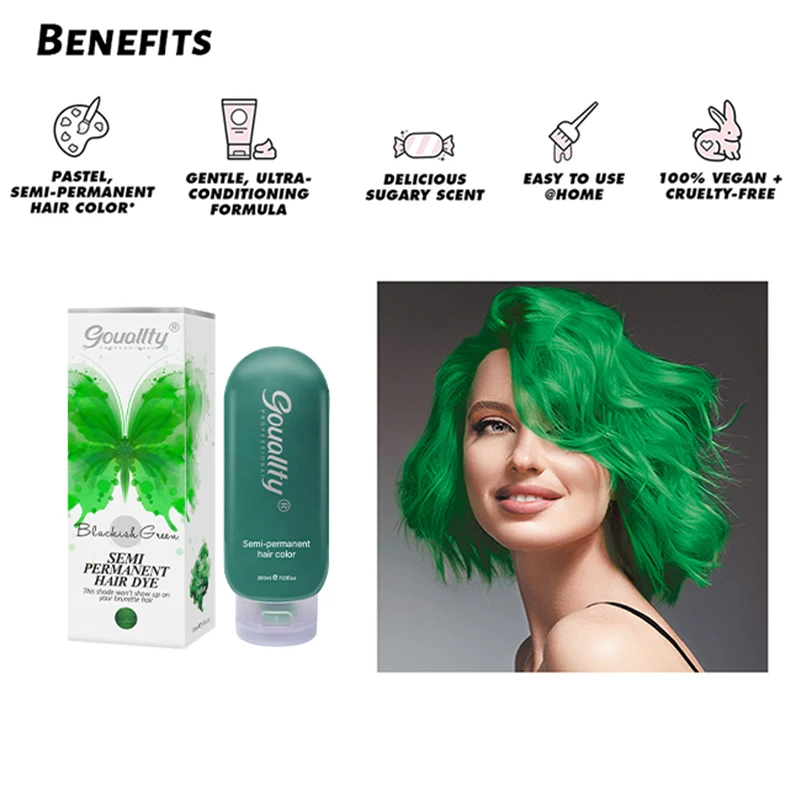 Forest Green Hair Dye