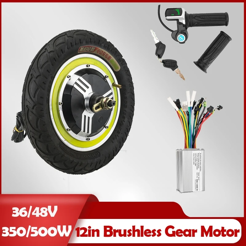 12inch-Scooter-Wheel-Motor-36V-48V-500W-350W-Brushless-Hub-Motor-for ...