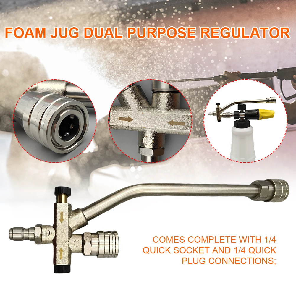 Dual-Valve-Pressure-Washer-Attachment-1-4-Quick-Connect-Foam-Cannon ...