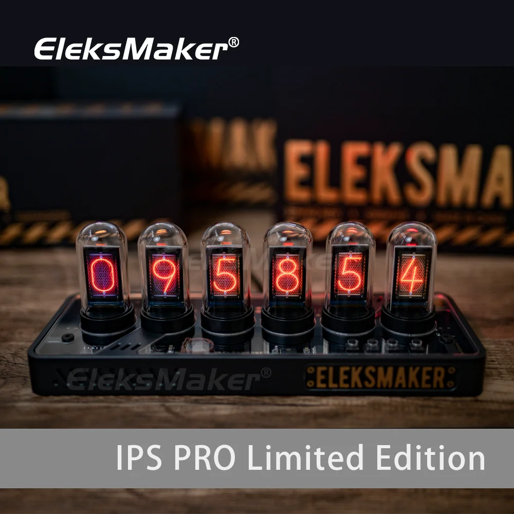 Eleksmaker elekstube ips de 6 bits ips retro brilha relógio analógico ...