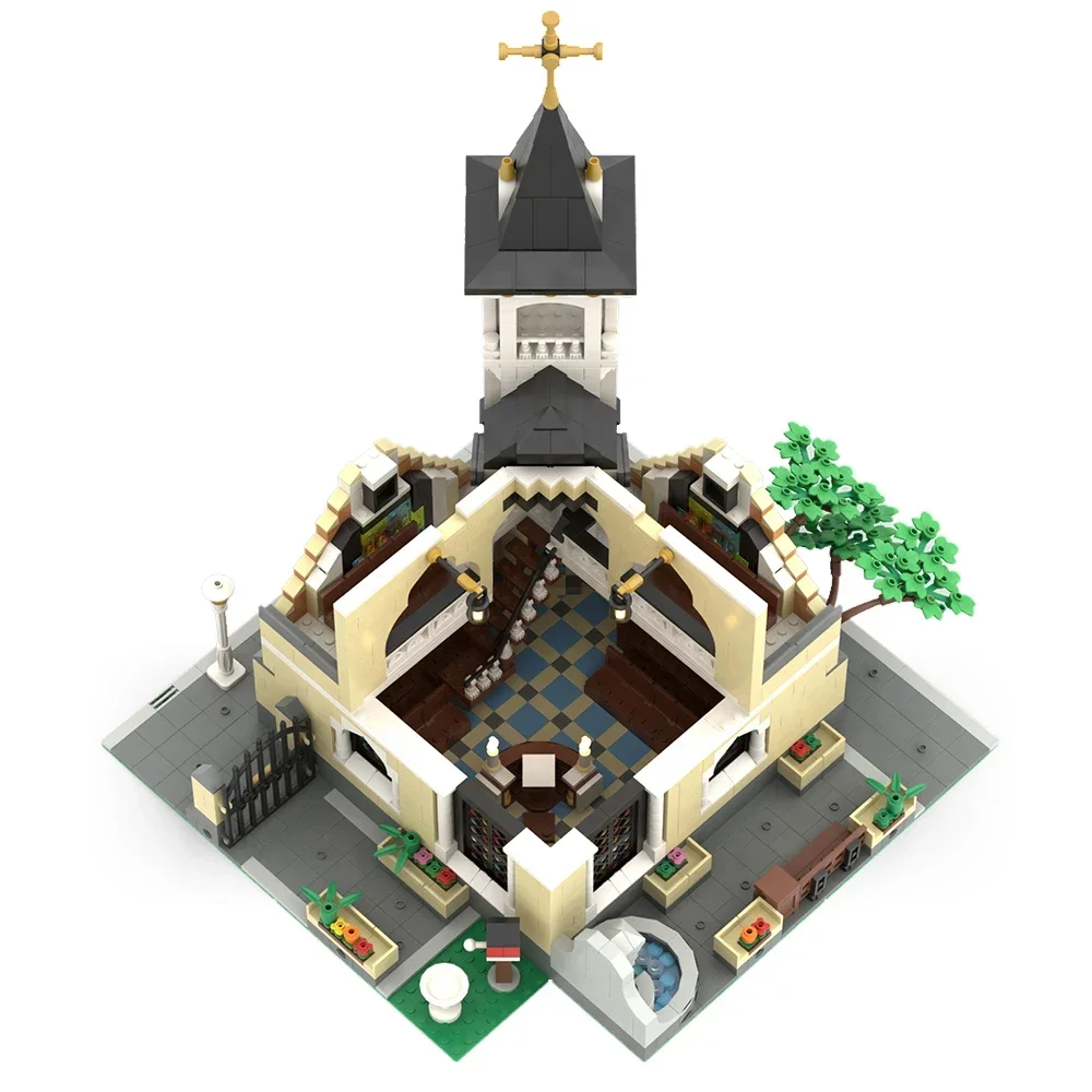 St-Joseph-s-Memorial-Church-Model-Building-Blocks-Set-MOC-Modular ...