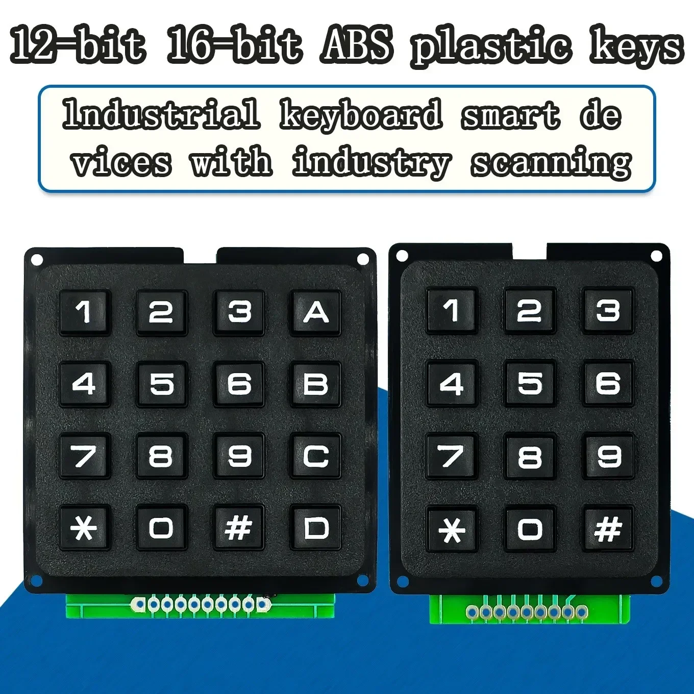 1-10pcs-3-4-4-4-Matrix-Switch-Keyboard-Keypad-Array-Module-ABS-Plastic ...