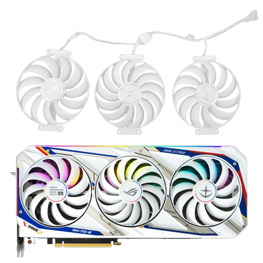 95mm Cf1010u12s Rtx3080 Rtx3090 Cooling Graphics Fan For Asus Rog-strix ...