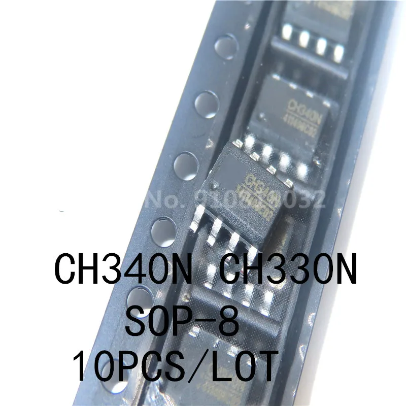 10PCS-LOT-CH340N-CH330N-SOP-8-SMD-USB-to-serial-port-chip-IC-Original ...