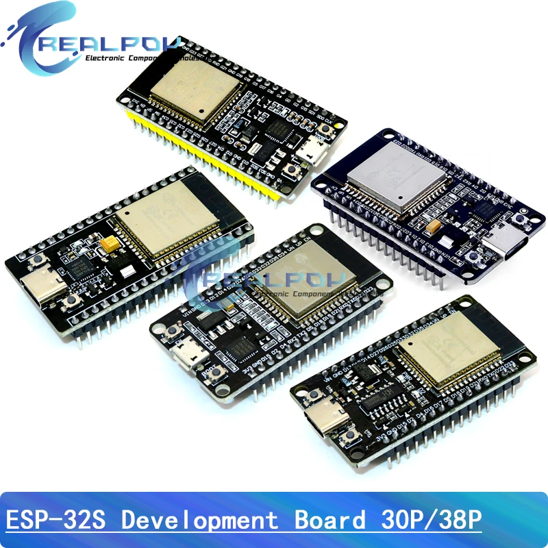 ESP-32S-ESP-WROOM-32-ESP32-Development-Board-30P-38P-Bluetooth-and-WIFI ...