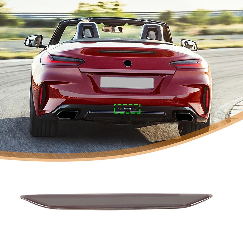 For 2019+ BMW Z4/G29 rear lower bar brake light black film Car rear ...