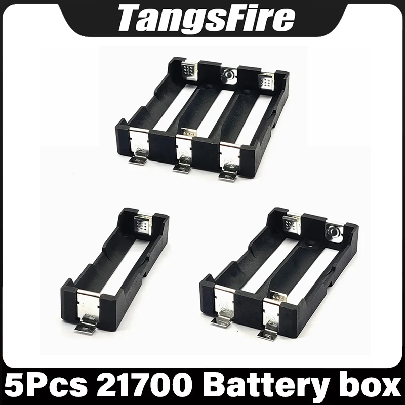 5 Pcs 21700 Battery Holder SMT For 1 2 3 Slots 21700 Battery Box 21700 ...