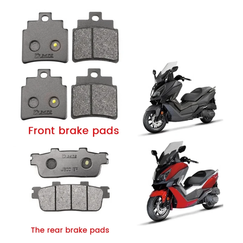 Motorcycle-Brake-Pads-Front-And-Rear-Brake-Pads-Sets-For-SYM-Cruisym ...