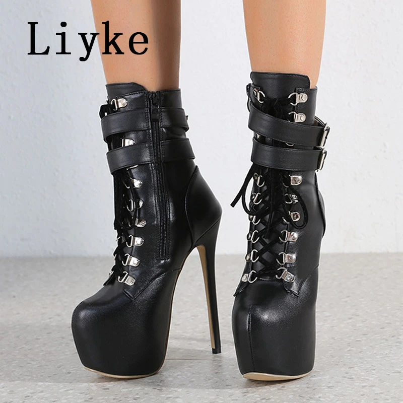Pole Dance Shoes High Heel Platform | Platform Sexy Pole Dance Boots ...