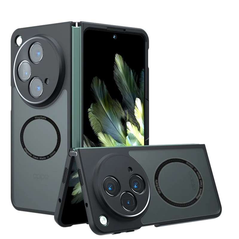 For-Magsafe-Luxury-Transparent-Case-for-Oneplus-open-one-plus-open ...