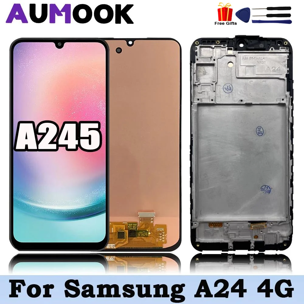 AMOLED-for-Samsung-Galaxy-A24-4G-A245-LCD-Display-Touch-Screen ...