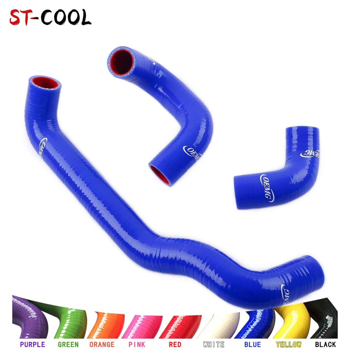 Pop-Off-Circuit-Silicone-Hoses-For-Abarth-Grande-Punto-Alfa-Romeo-Mito ...