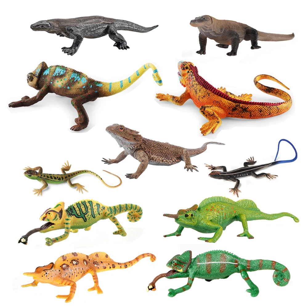 Iguana-Moloch-Lizard-Figures-Chameleon-Toy-reptile-Animal-Figurines ...