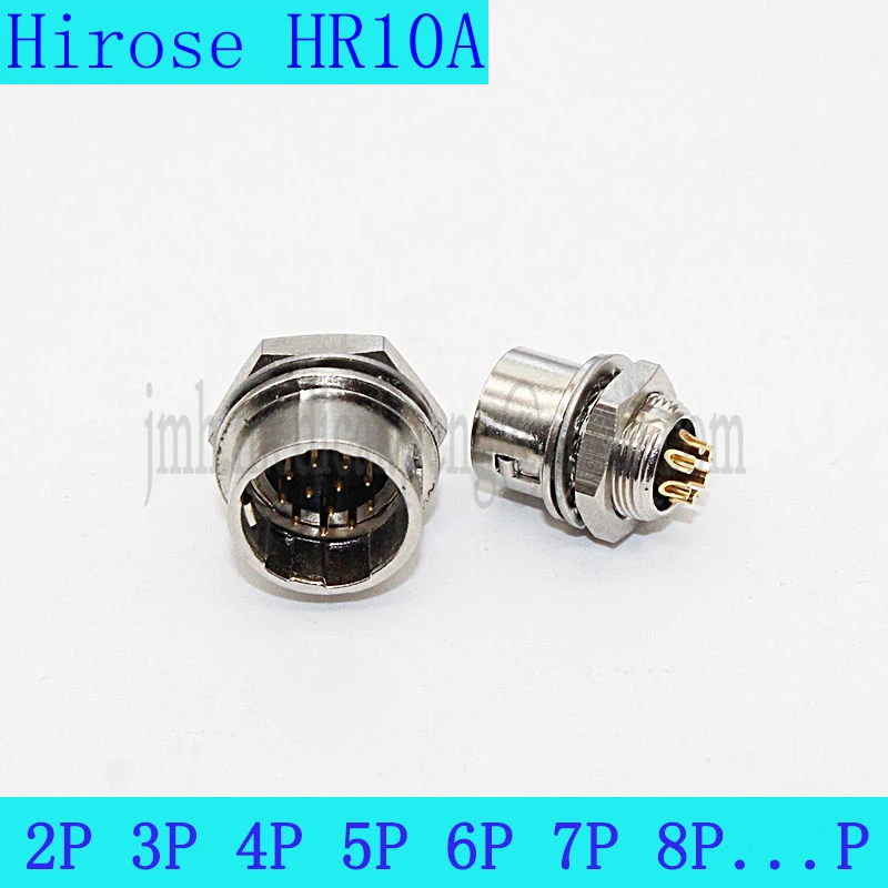 Hirose-HR10A-7R-10R-4-6-10-12-Pins-Hole-Fixed-Male-Female-Socket ...