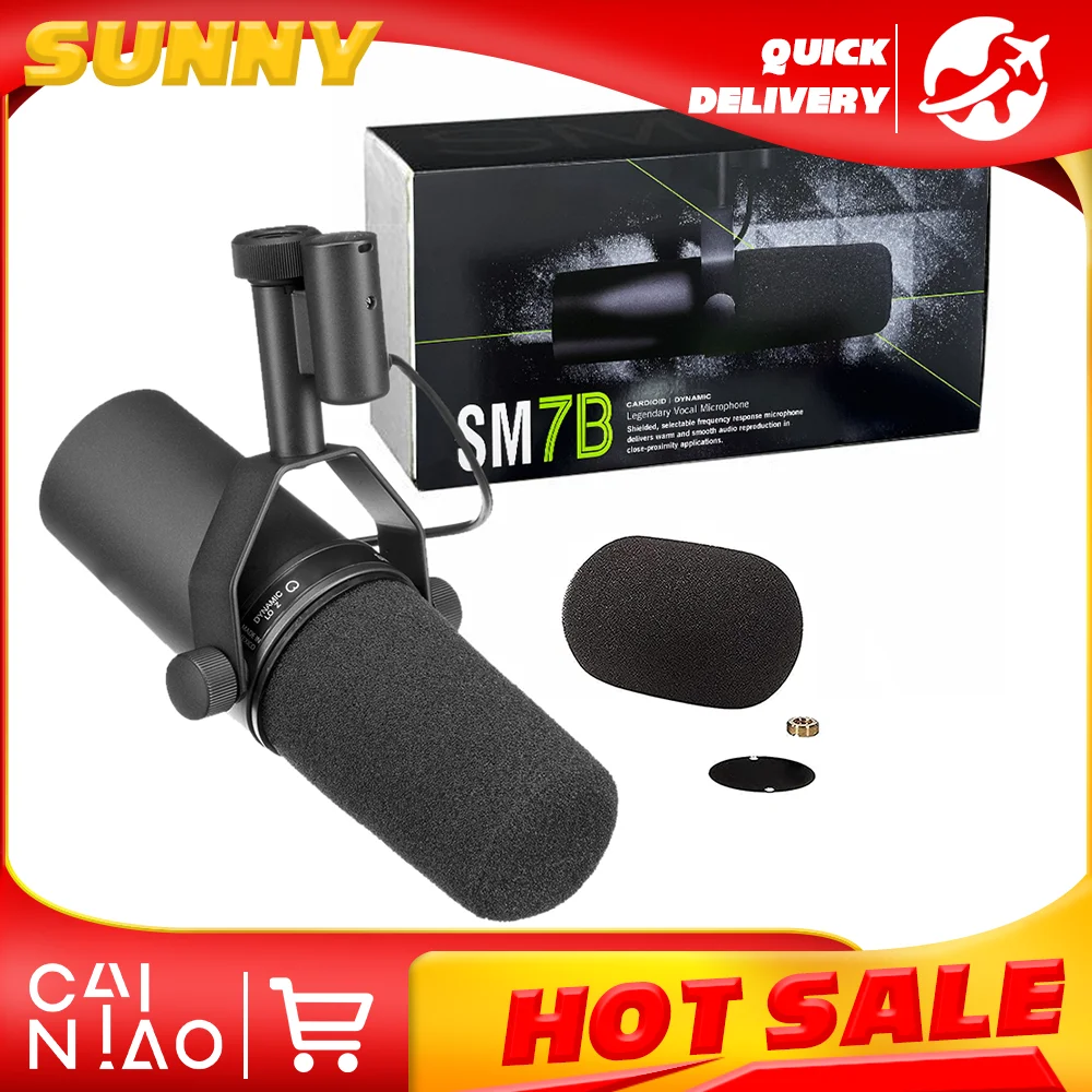 SM7B-Cardioid-Dynamic-Microphone-Sm7b-7B-Studio-Selectable-Frequency ...