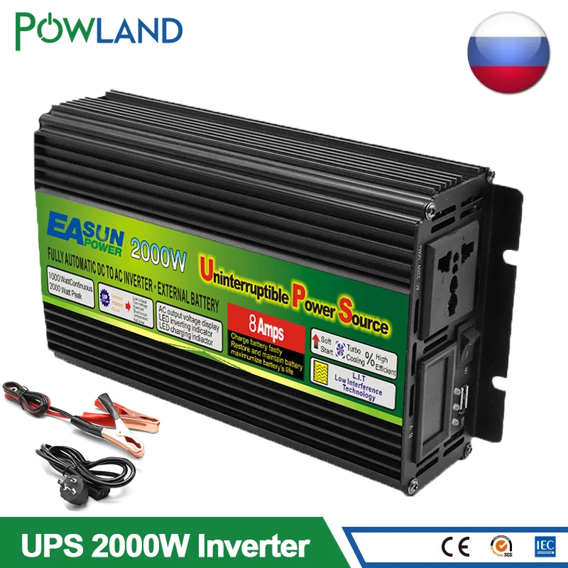 Modified-Sine-Wave-Inverter-12V-220V-UPS-800W-2000W-Inverter-DC-To-AC ...