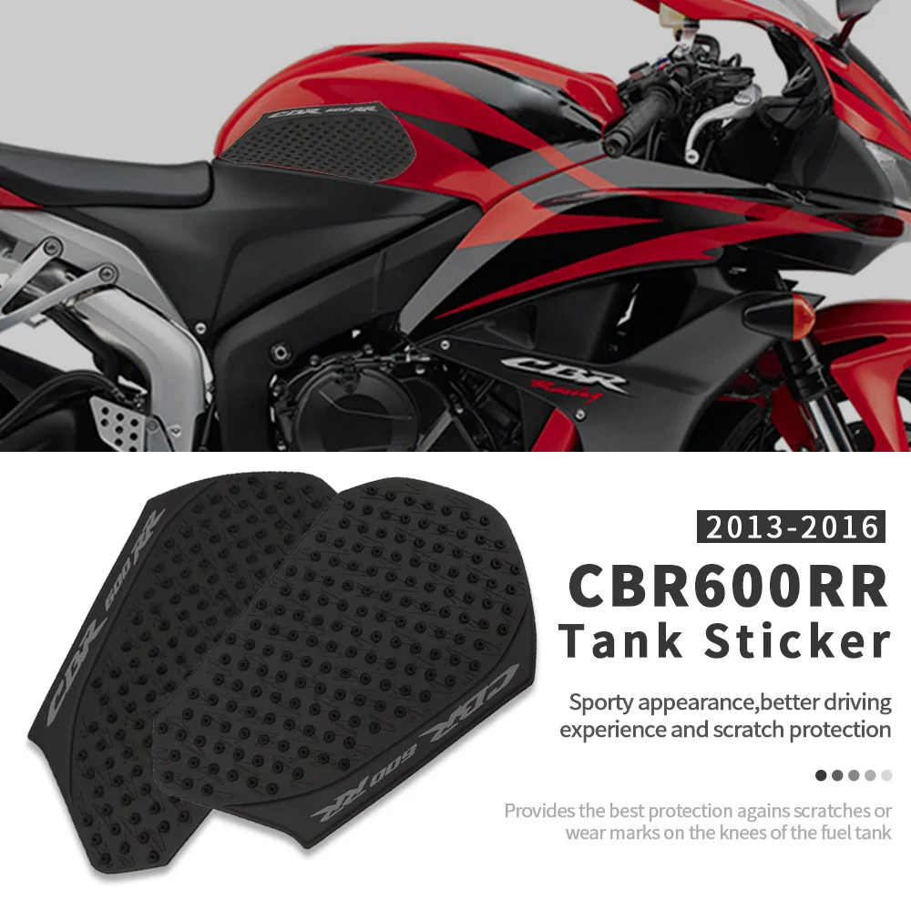 Rubber Anti Slip Tank Pad Sticker | Decals Stickers - Honda Cbr600rr ...