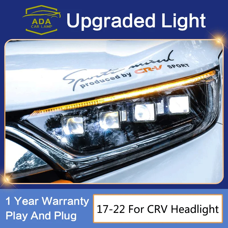 For-Bugatti-Design-Head-Lamp-For-Car-Honda-CRV-2017-2020-Headlights-CR ...