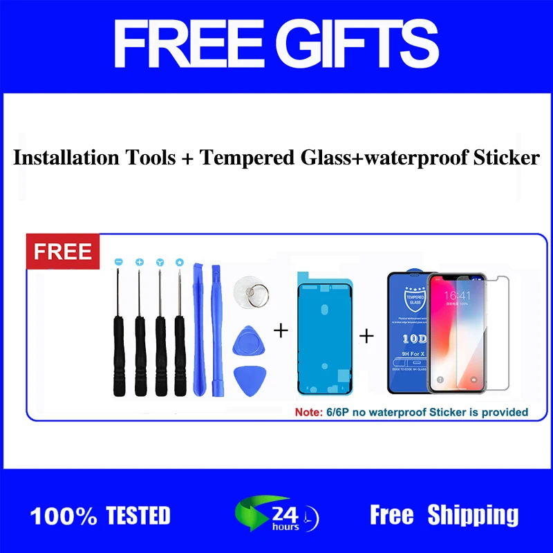 Original GX Soft OLED LCD For iPhone X Pantalla Display Screen ...