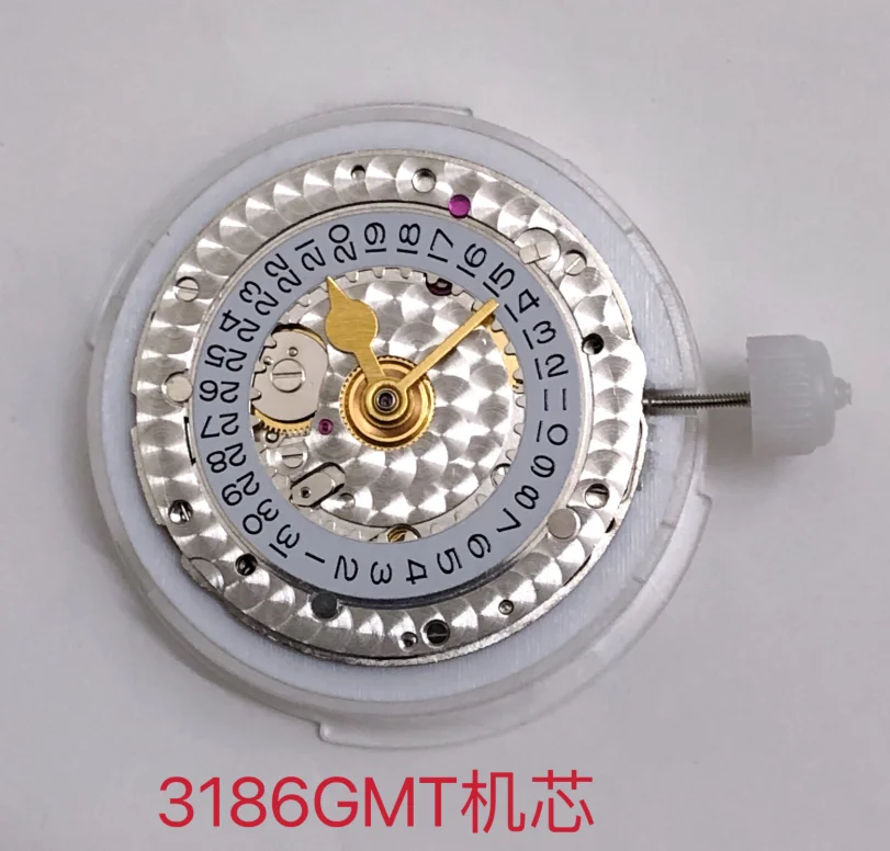 Watch accessory - Shanghai 3186 movement - Submariner four-finger GMT ...