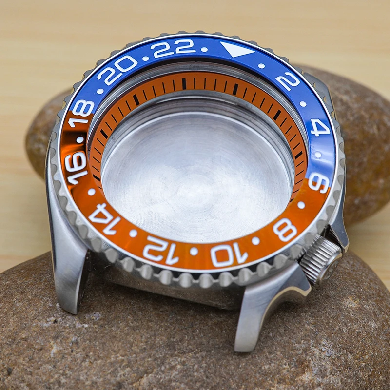 Mod 41mm Sapphire Glass Silver Watch Case SKX007 SKX009 Modify Replace ...