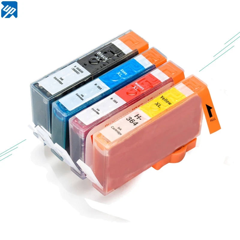 UP-4-x-ink-cartridge-Compatible-for-364XL-for-hp-3070A-B209a-B210A-5515 ...