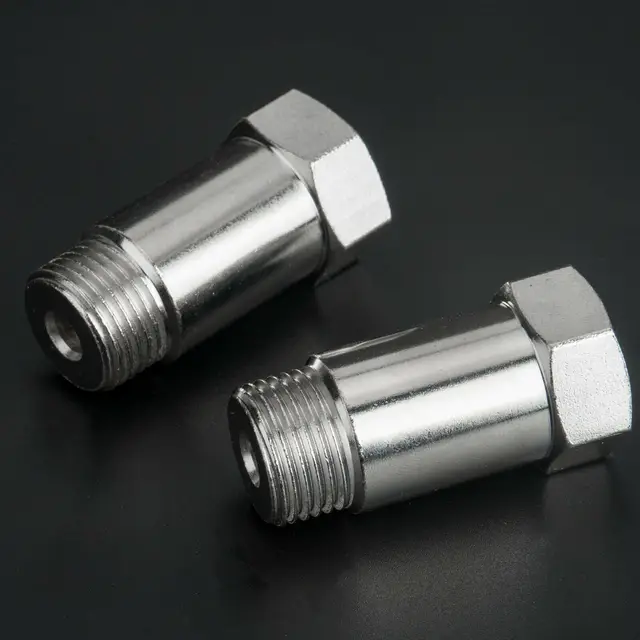 10PCS O2 Oxygen Sensor Spacer Adapter Test Pipe Extension Extender ...