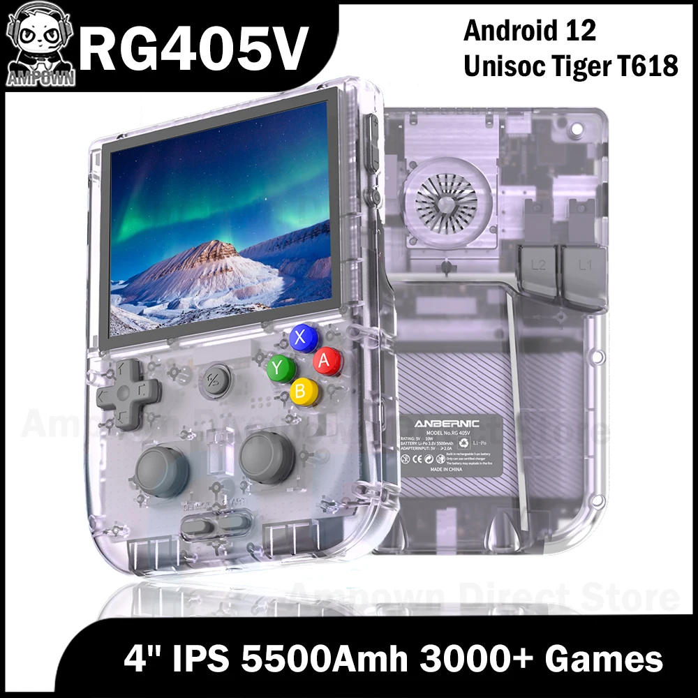 Anbernic-consola-de-videojuegos-Retro-RG405V-RG-405V-pantalla-t-ctil-de ...