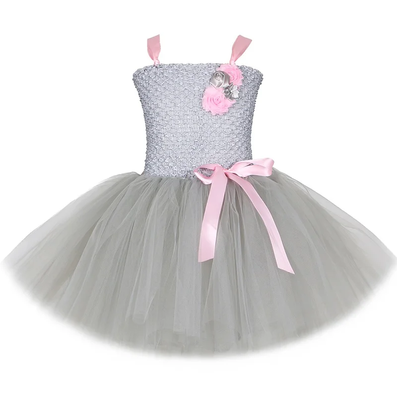 Disfraz de rata y ratón para niña, vestido de tutú gris con orejas ...
