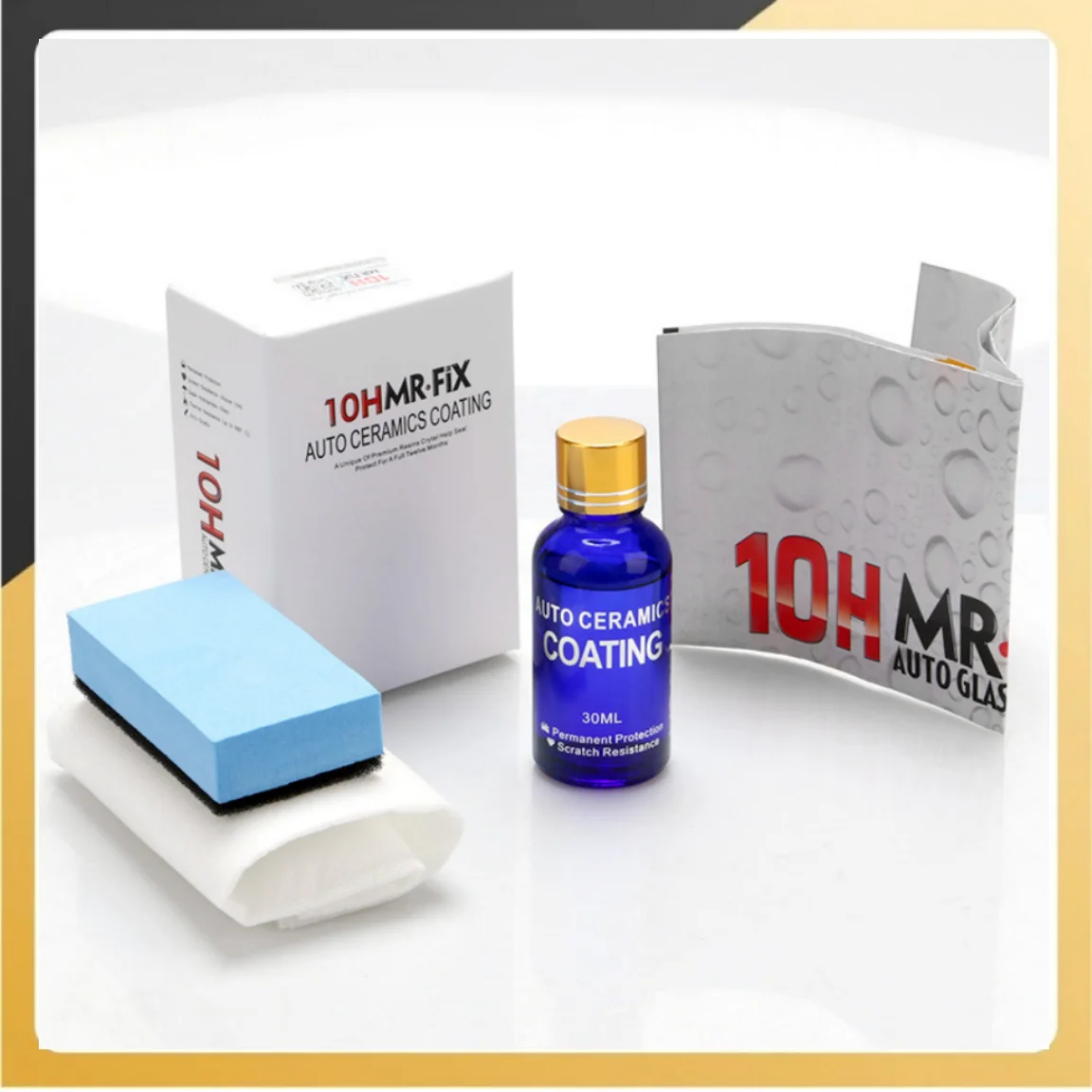 Crystalline-Liquid-Ceramic-Coating-Glass-Maintain-MR-FIX-10H-Nano-Towel-Vehicle-30mL-150g ...